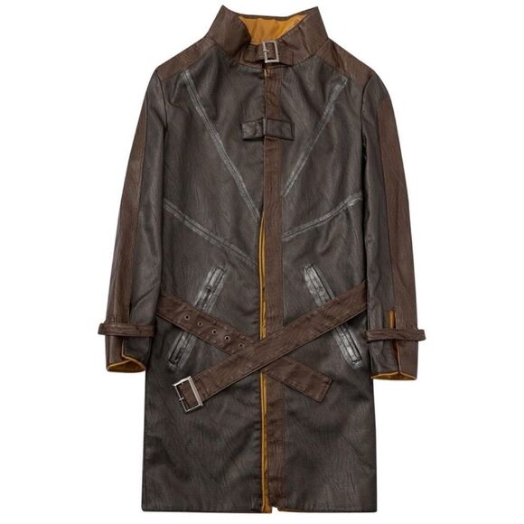 Jackets & Coats | Mens Faux Leather Watch Gothic Cosplay Dogstrench ...